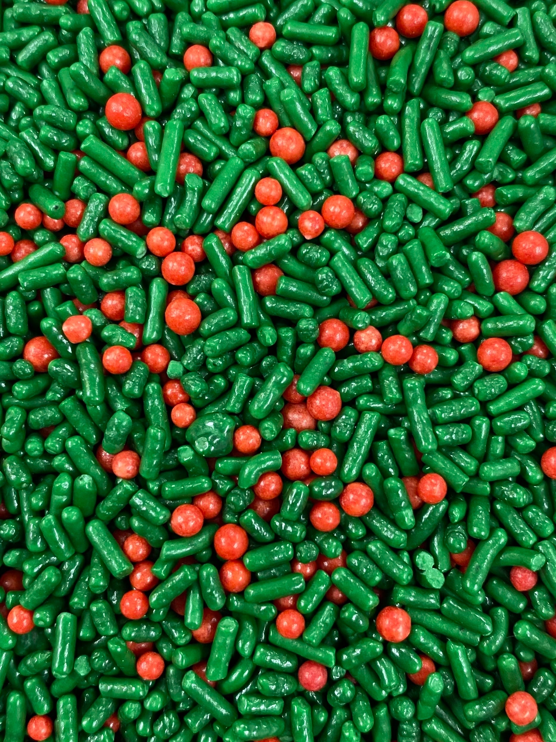 SK Holly Jolly Sprinkle Mix | Sweet Creations Unlimited, Inc.