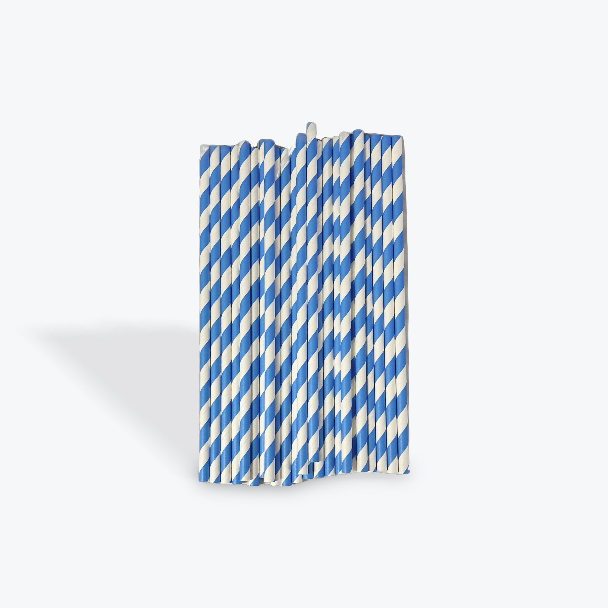 Royal Blue Striped Paper Straws | Sweet Creations Unlimited, Inc.