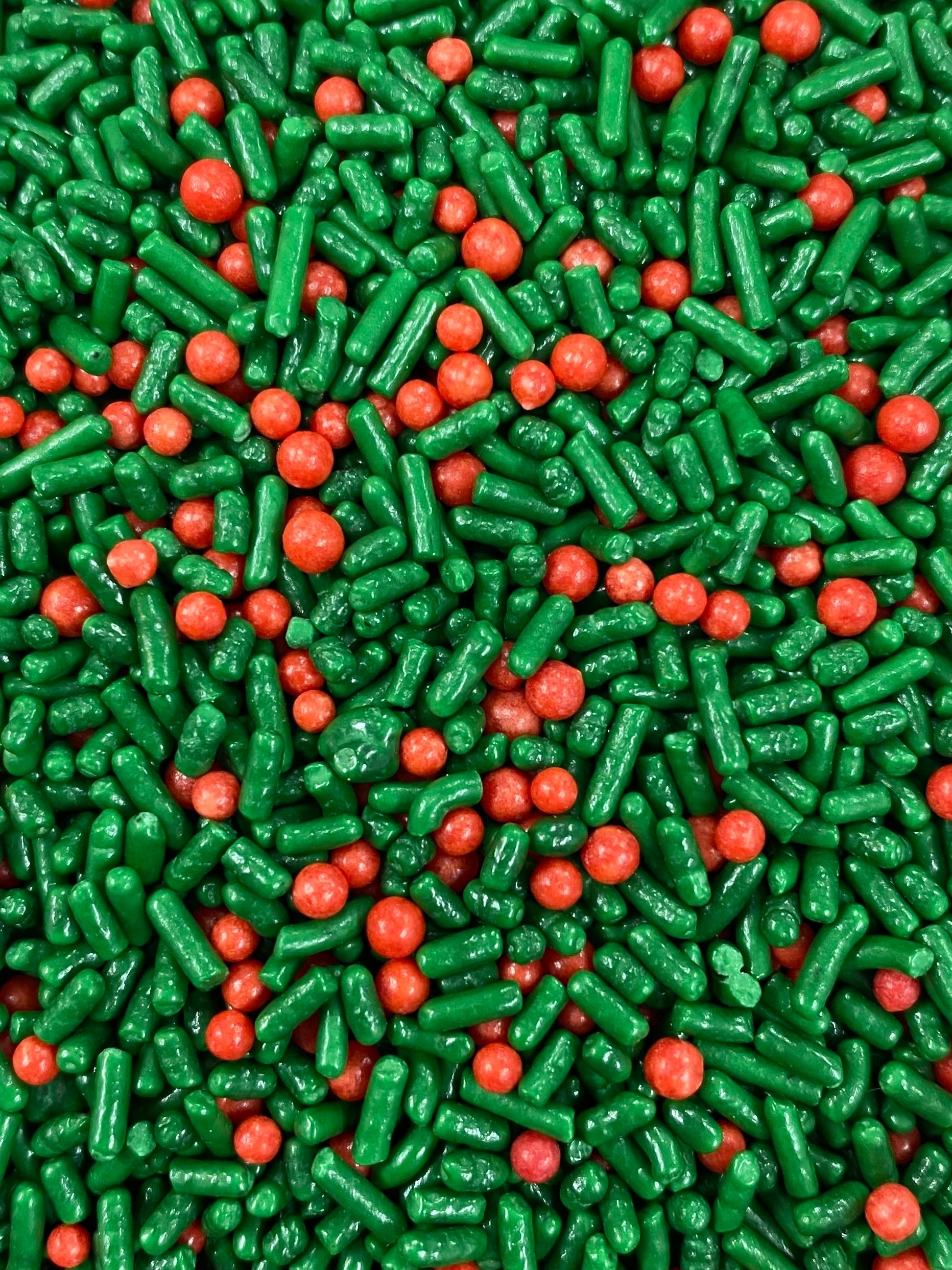 SK Holly Jolly Sprinkle Mix | Sweet Creations Unlimited, Inc.