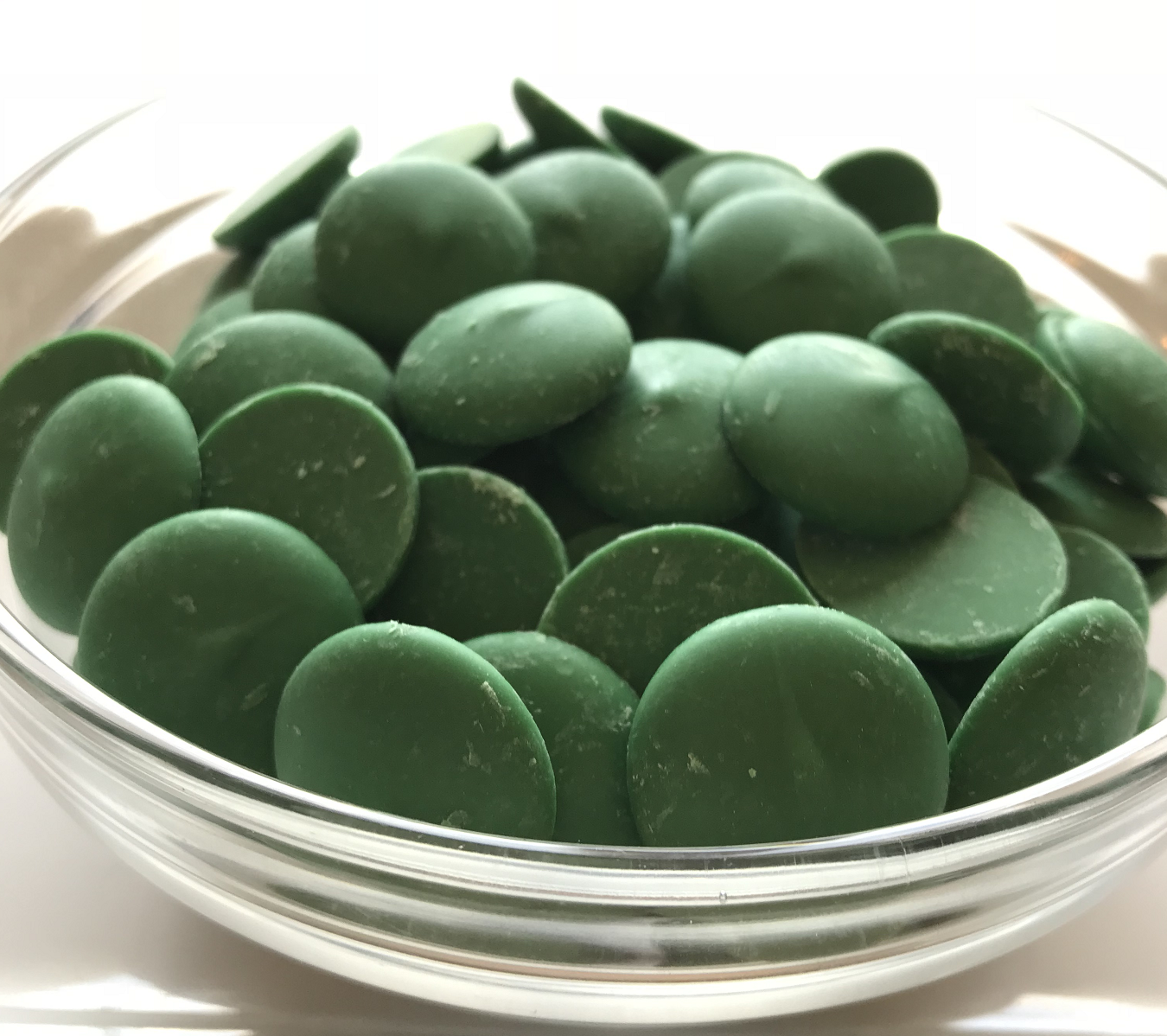 Merckens Dark Green Chocolate Wafers | Sweet Creations Unlimited, Inc.