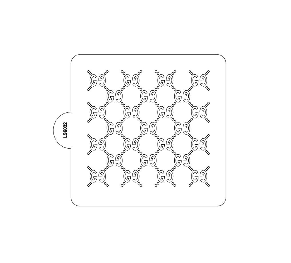 Gucci Pattern Stencil | Sweet Creations Unlimited, Inc.