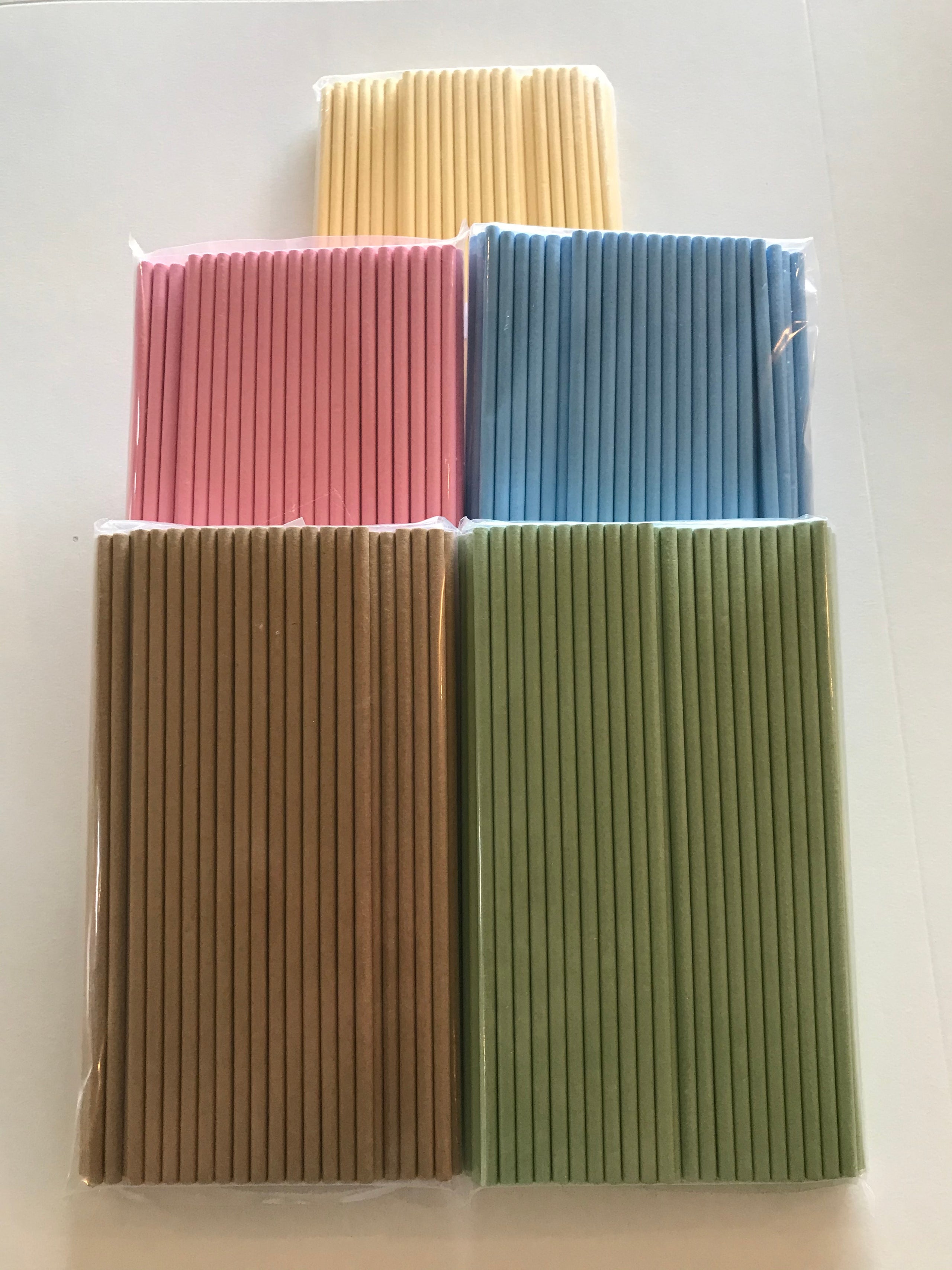 Colored Lollipop Sticks - 6 inch | Sweet Creations Unlimited, Inc.