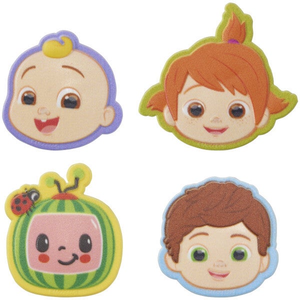 Cocomelon Deco Ring Toppers | Sweet Creations Unlimited, Inc.
