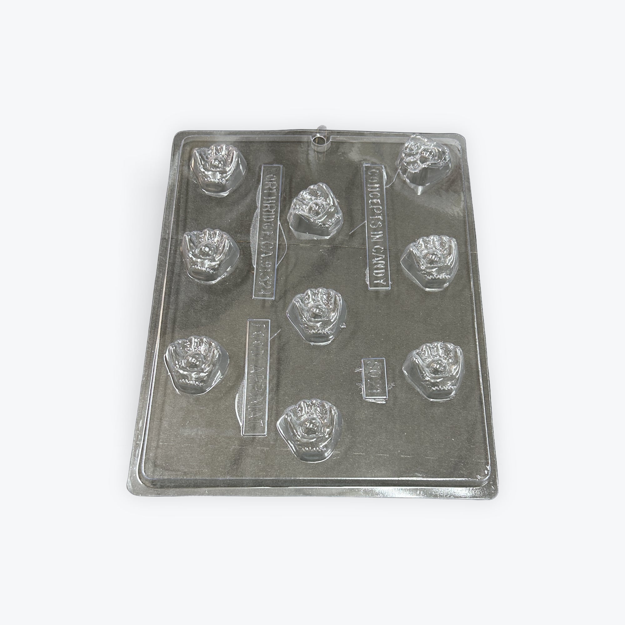 Glove & Baseball Bite Sized - CS21 | Sweet Creations Unlimited, Inc.